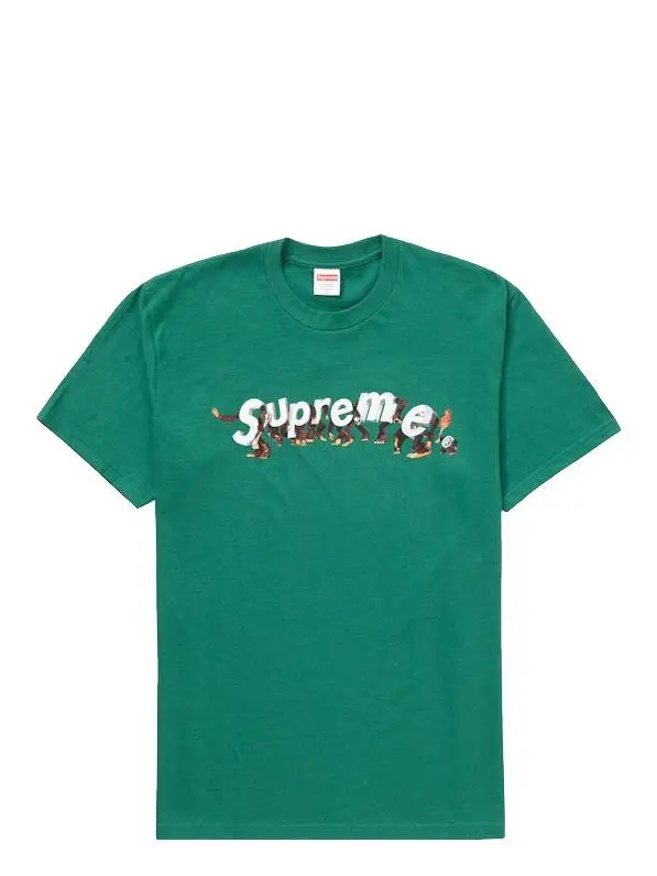 Supreme Apes Tee Shirt - Light Pine