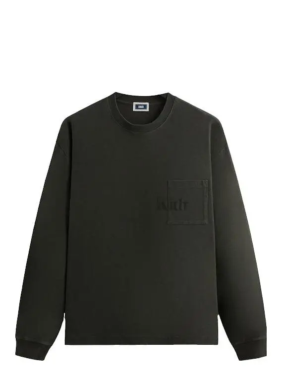 Kith Long Sleeve Quinn Tee Shirt - Monarch