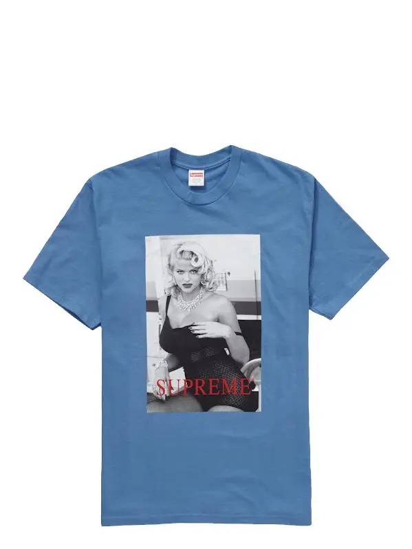 Supreme Anna Nicole Smith Tee Shirt - Dusty Light Royal
