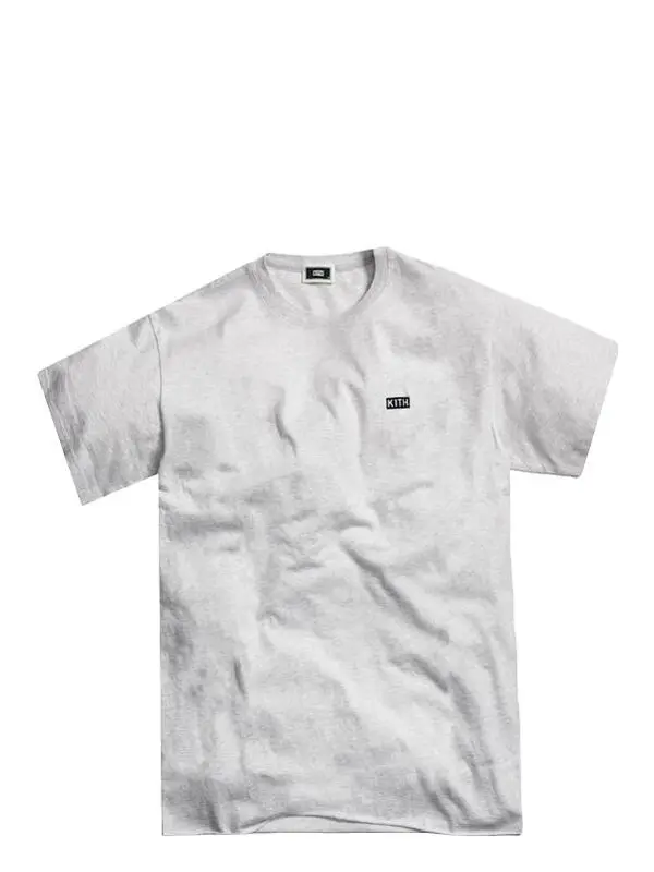 Kith Lax Tee Shirt - Light Heather Grey