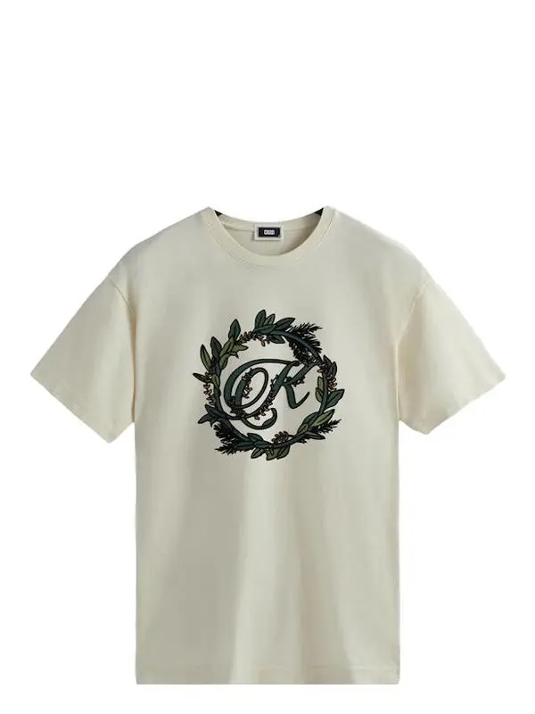 Kith Mas Wreath Tee Shirt - Sandrift