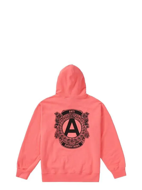 Supreme Hooded Sweatshirt - Bright Coral