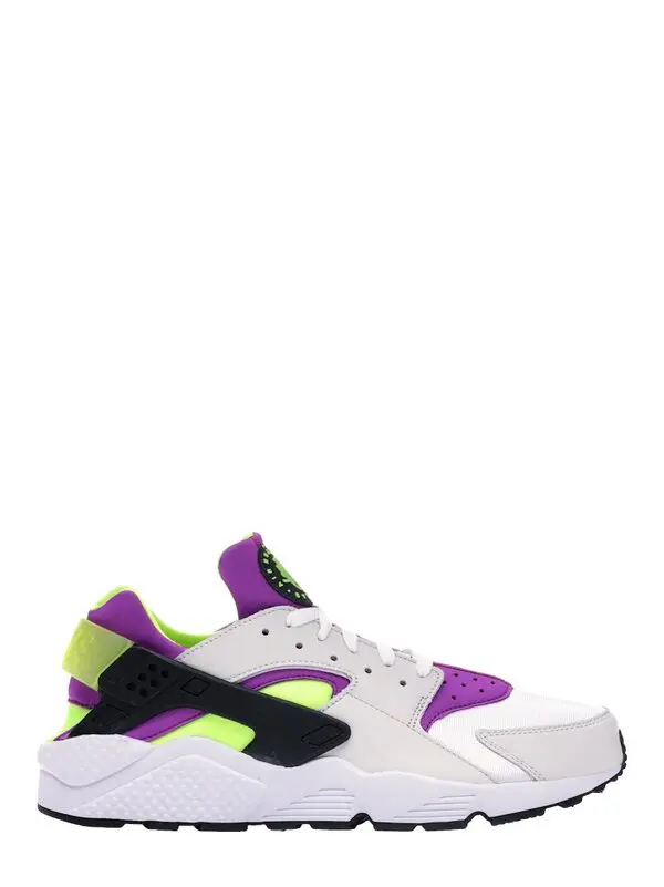 Nike Air Huarache Run - White/black/neon Yellow