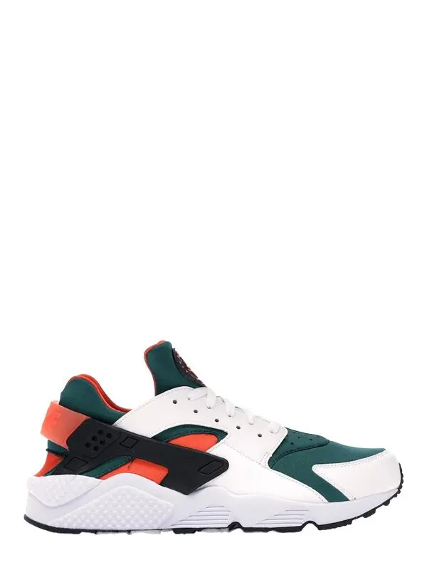 Nike Air Huarache Run Miami Hurricanes Sneakers - White/black/rainforest