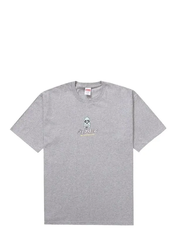 Supreme Alien Tee Shirt - Heather Grey