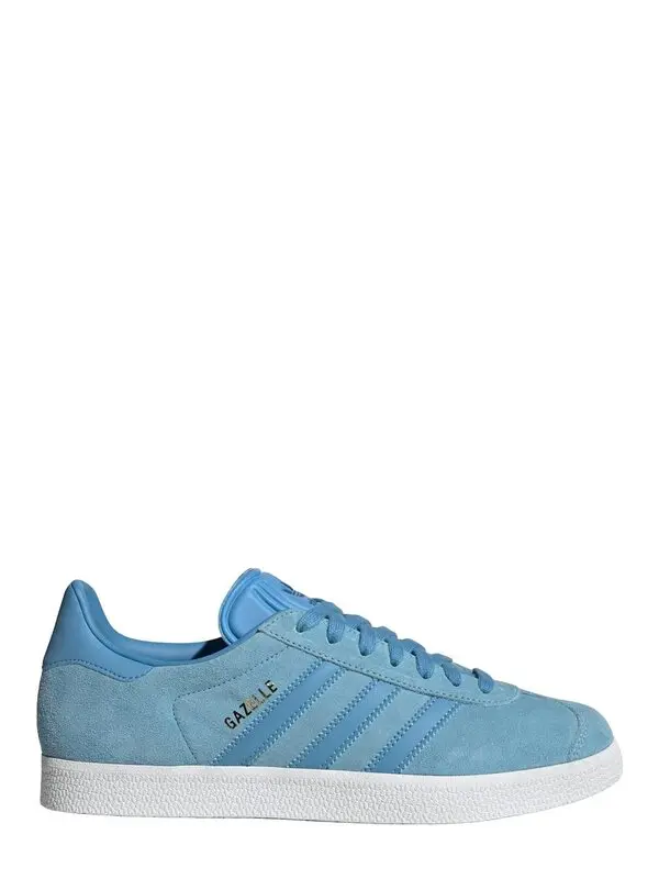 Adidas Gazelle Low Top Sneakers - Clear Blue/light Blue/off White