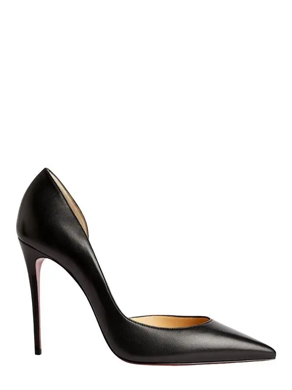 CHRISTIAN LOUBOUTIN Iriza 100mm Pump - Black/red