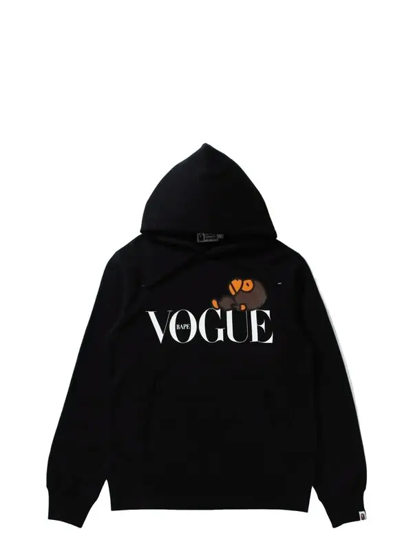A BATHING APE X Vogue Baby Milo Pullover Hoodie - Black