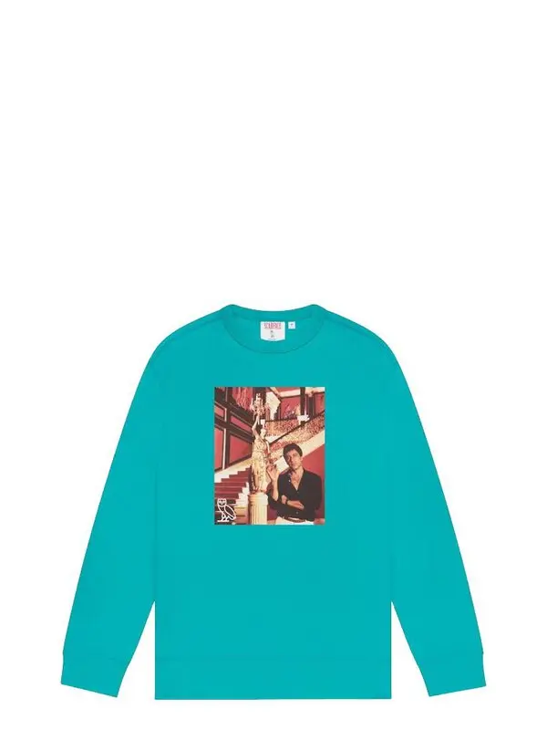 OVO X Scarface Crewneck Sweatshirt - Blue