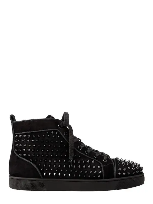 CHRISTIAN LOUBOUTIN Louis Orlatoin High-top Sneakers - Black