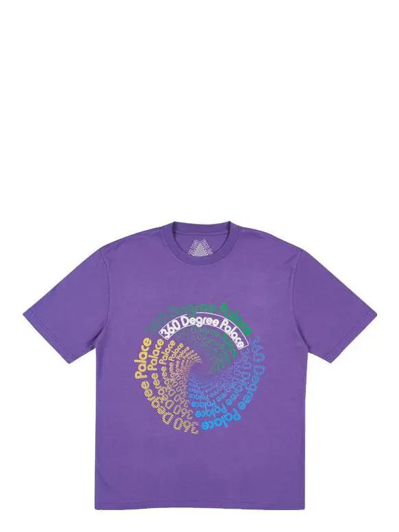 PALACE 360 T-shirt - Purple