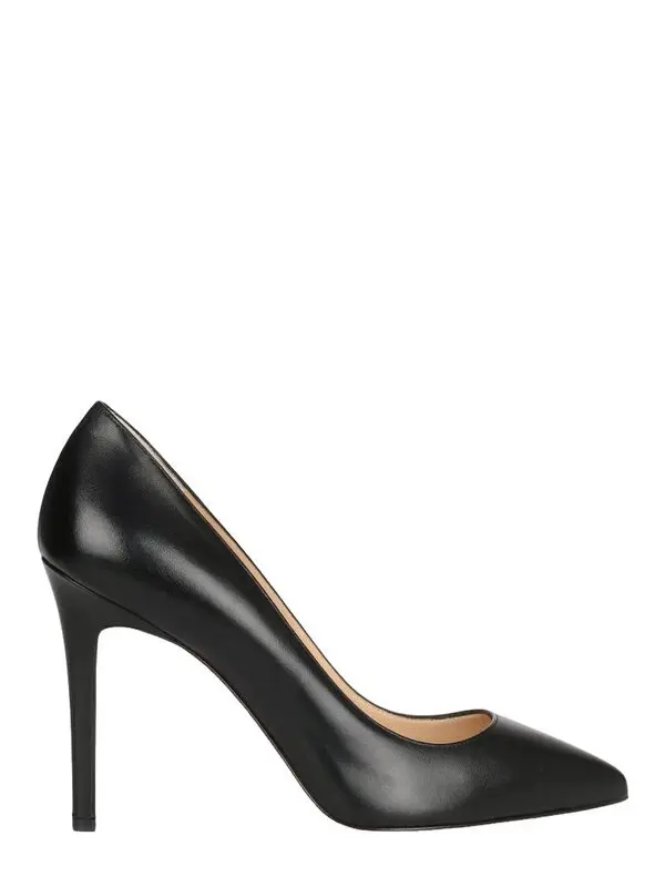 CHRISTIAN LOUBOUTIN Pigalle 100mm Leather Pump - Black/red