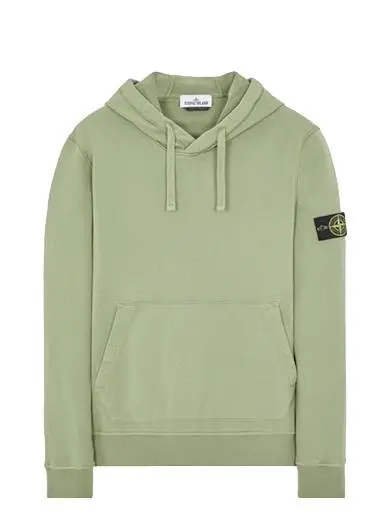 Stone Island 64151 Hoodie - Sage Green