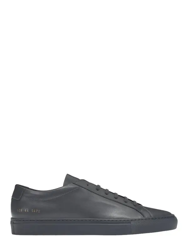 COMMON PROJECTS Original Achilles Leather Sneakers - Dark Grey
