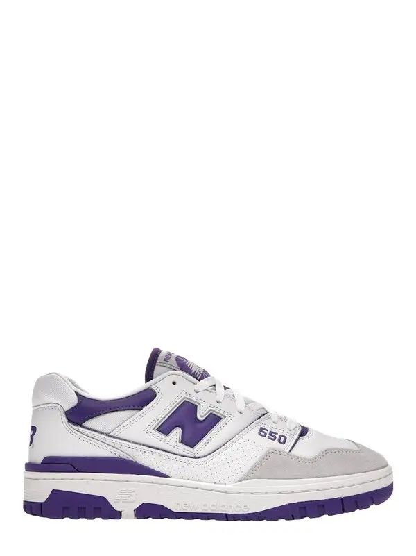 NEW BALANCE 550 - White/purple