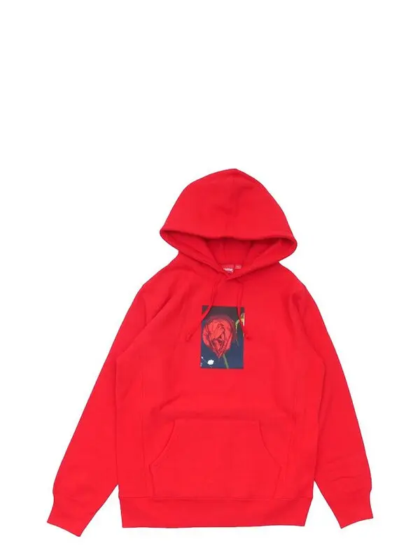Supreme Araki Rose Hooded Sweatshirt - Red