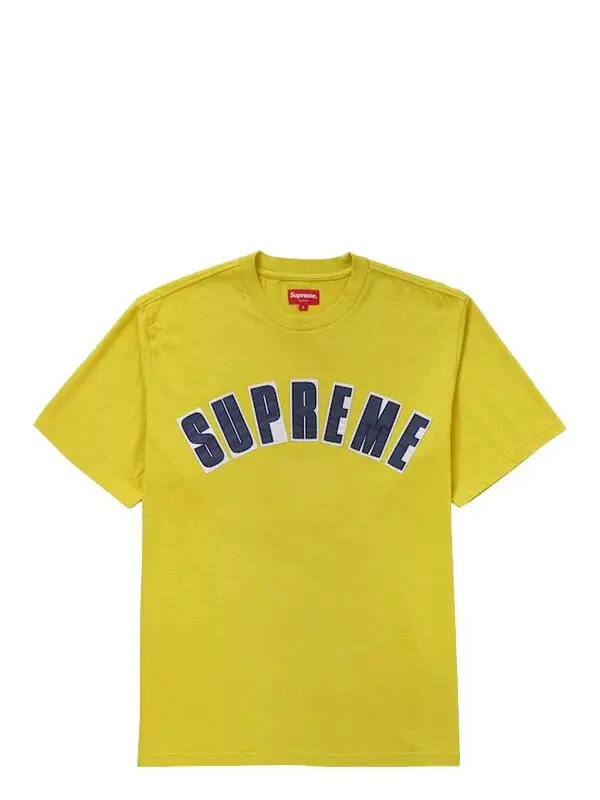 Supreme Arc Applique Short Sleeve Short Sleeve Top - Acid Green