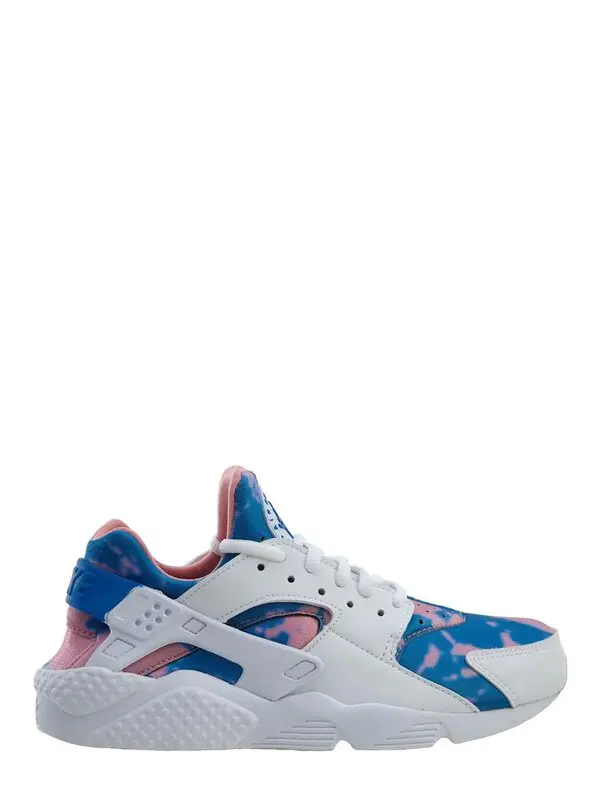 Nike Air Huarache Run Print Sneakers - White/blue Nebula