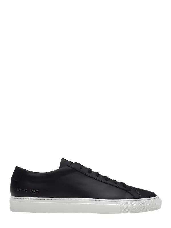 COMMON PROJECTS Original Achilles Leather Sneakers - Black/white