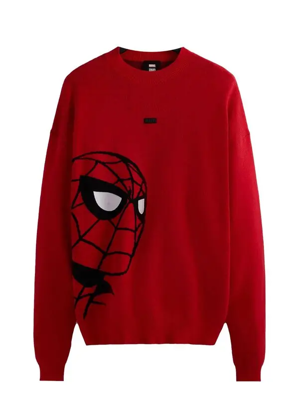 Kith Marvel Spiderman Hero Crewneck Sweatshirt - Retro