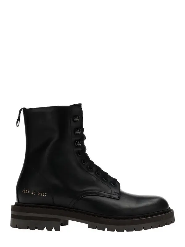 COMMON PROJECTS Combat Boots - Black