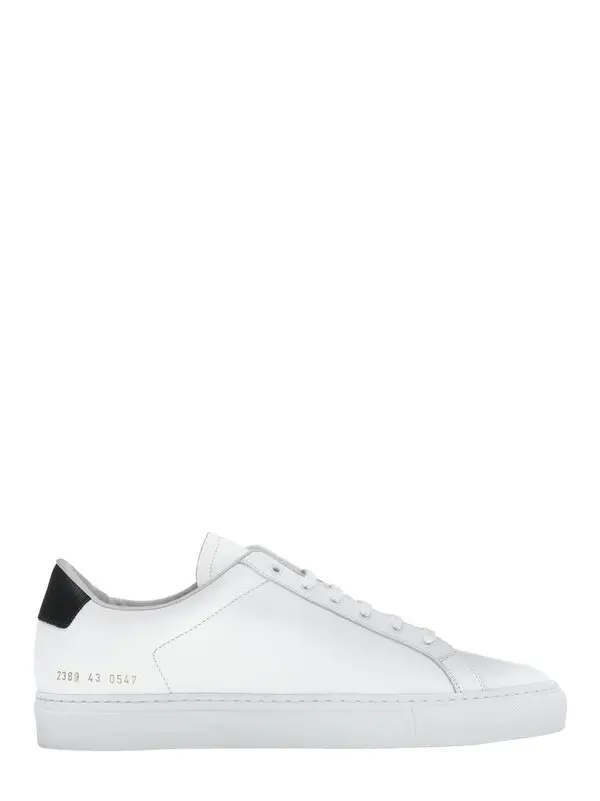 COMMON PROJECTS Retro Classic Low Sneakers - White/black