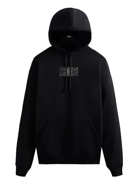 Kith Marvel Spider-man Web Logo Hoodie - Black