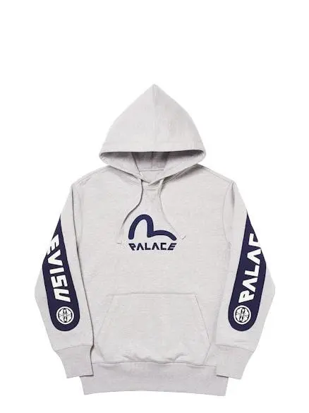 PALACE Evisu Hood - Grey