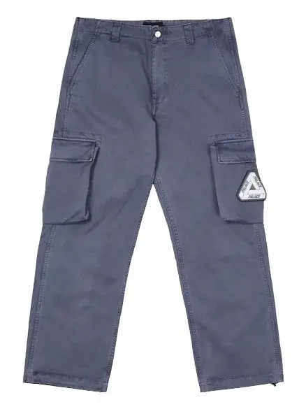 PALACE Garment Dyed Cargo Trouser - Grey