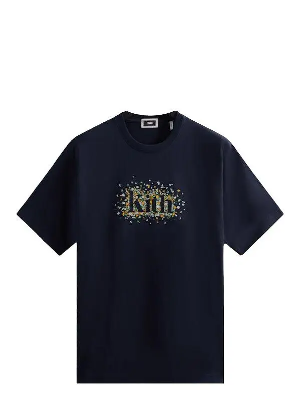 Kith Meadow Serif Tee Shirt - Nocturnal