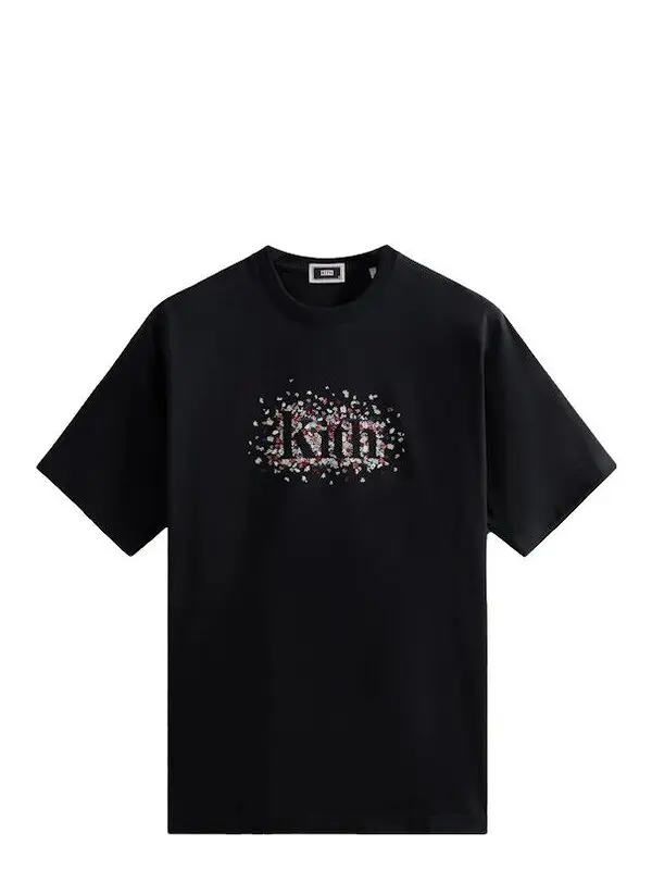 Kith Meadow Serif Tee Shirt - Black