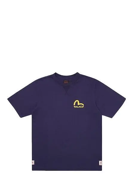 PALACE Evisu T-shirt - Navy Blue
