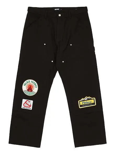 PALACE Badge Work Trouser - Black