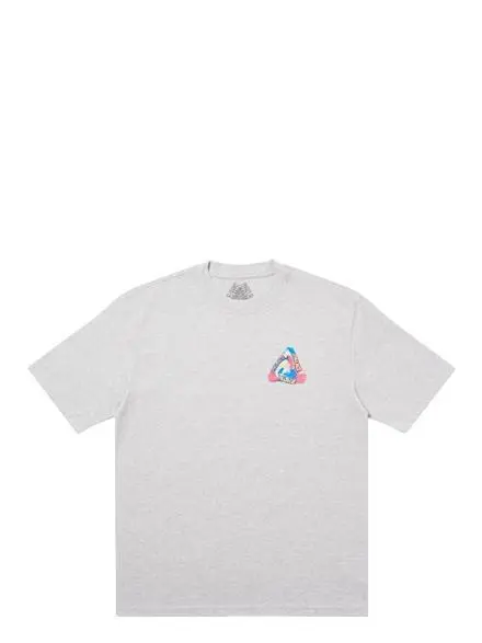 PALACE I Don't Skate On A Sunday T-shirt - Grey Marl