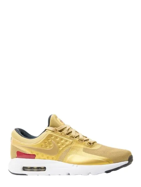 Nike Air Max Zero Sneakers - Metallic Gold/university Red/white