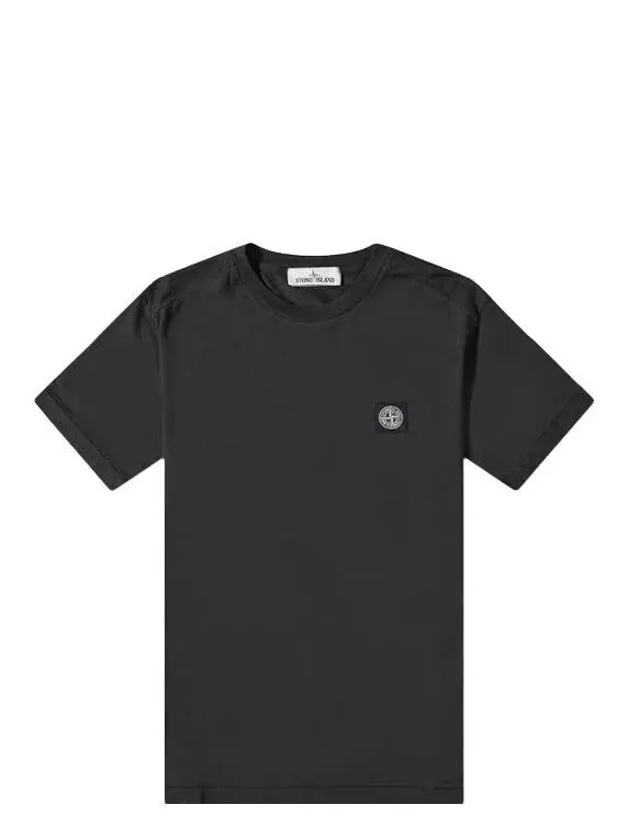 Stone Island Patch Logo T-shirt - Black