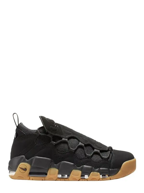 Nike Air More Money Gum Sneakers - Black/gum Light Brown