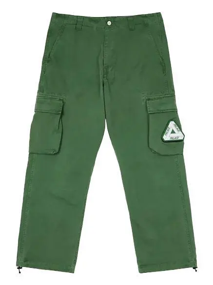 PALACE Garment Dyed Cargo Trouser - Olive