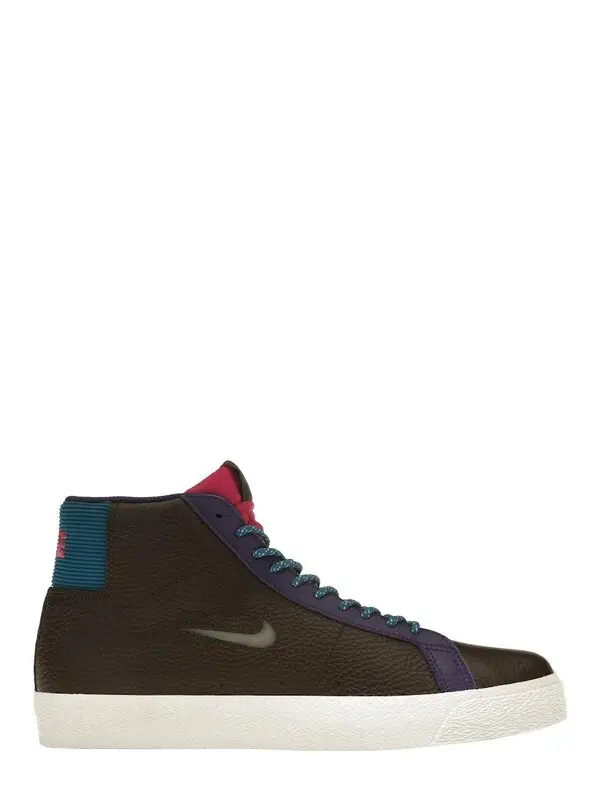 Nike Zoom Blazer Mid Premium Sb Pacific Northwest - Baroque Brown/green Abyss/white