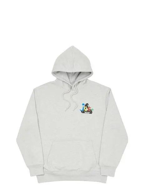 PALACE Jcdc2 Hoodie - Grey Marl