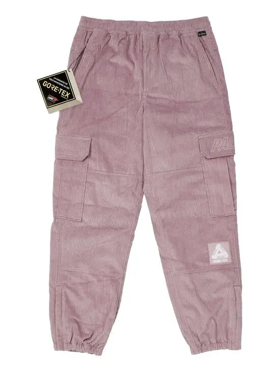 PALACE Gore-tex Corduroy Cargo Trousers - Pink