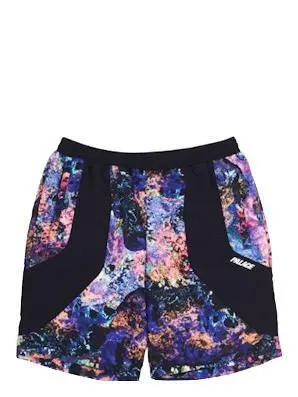 PALACE Iments Shell Shorts - Black/purple