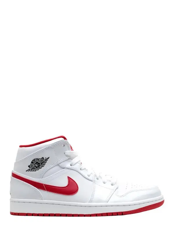 JORDAN 1 Retro High-top Sneakers - White/black/gym Red