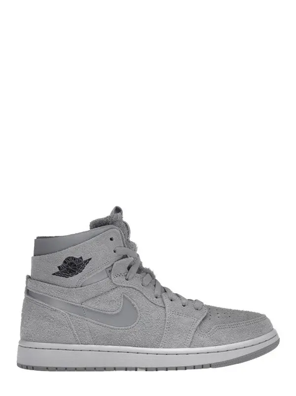 JORDAN 1 Zoom Cmft High-top Sneakers - Metallic Silver