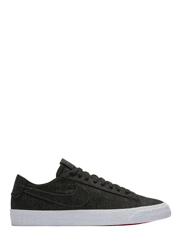 Nike Zoom Blazer Low Sb Canvas Deconstructed Sneakers - Black/anthracite