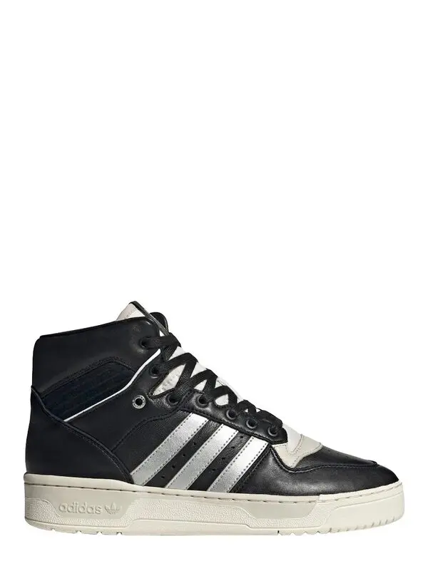 Adidas Rivalry High Consortium Sneakers - Core Black/silver Metallic/grey One
