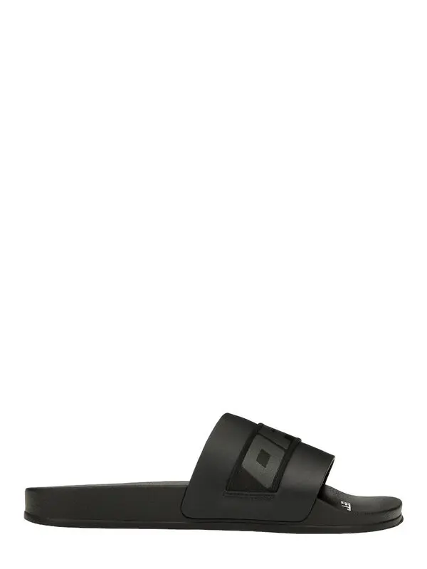 Off-White Industrial Belt Slider - Dark Grey