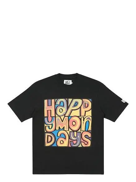 PALACE Happy Mondays Cover T-shirt - Black