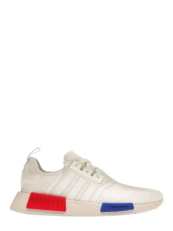 Adidas Nmd R1 Sneakers - White Tint/glory Red/semi Lucid Blue