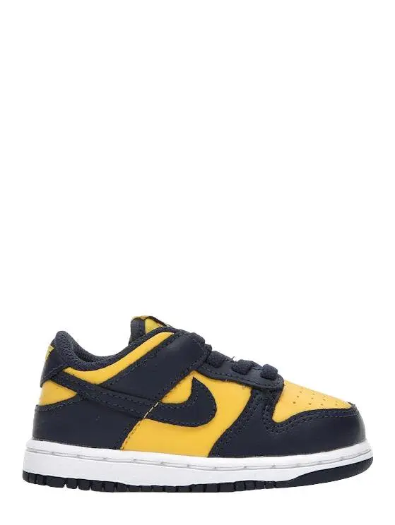 Nike Dunk Low Michigan 2021 Td - Varsity Maize/midnight Navy Blue/white